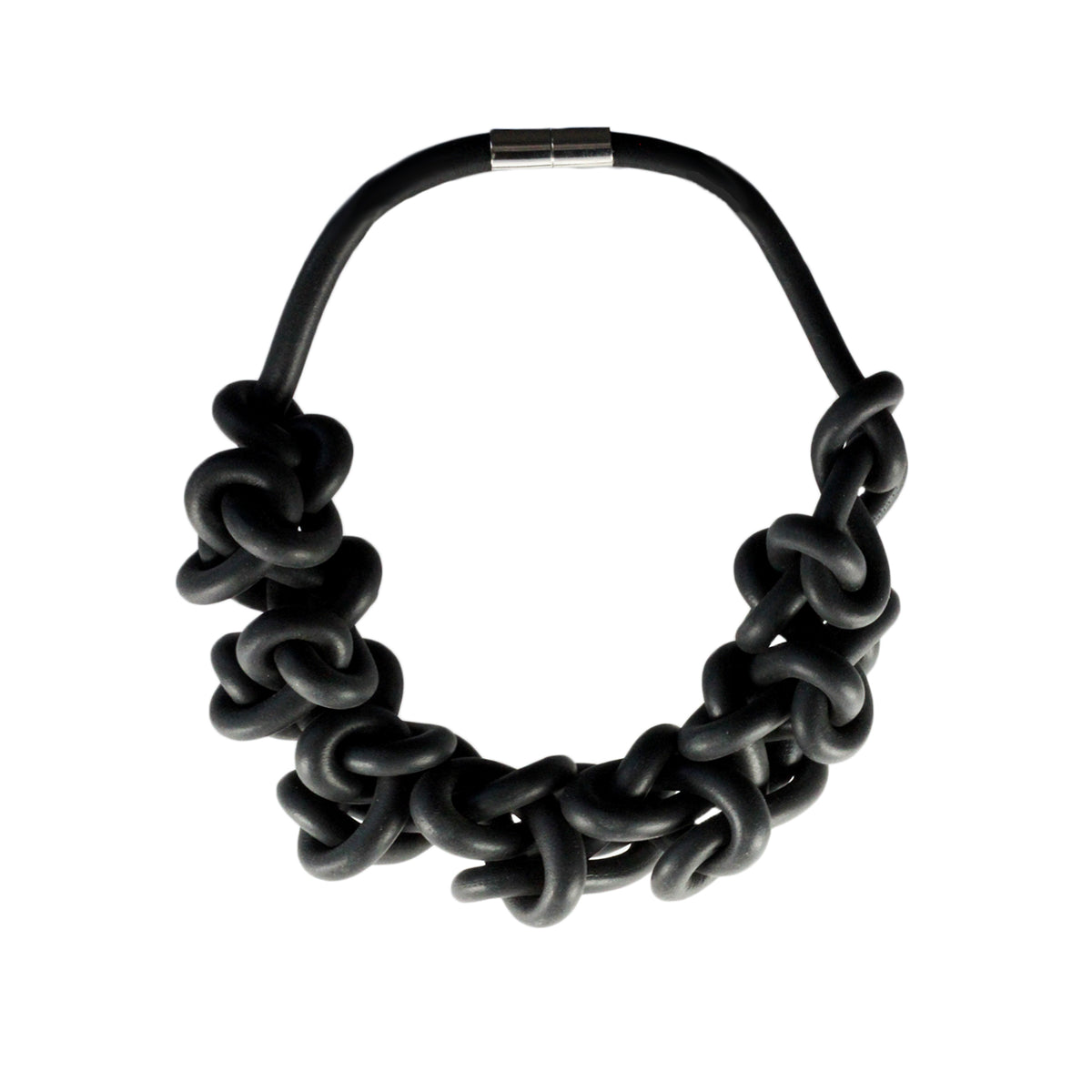 Rubber neckpieces, black – Michelle Harvey Art