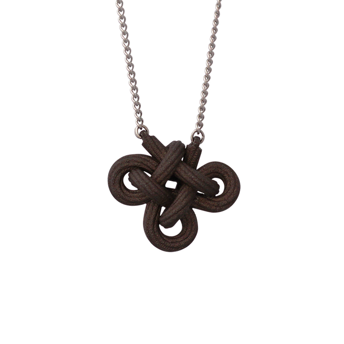Charmed knot necklaces - stainless steel – Michelle Harvey Art