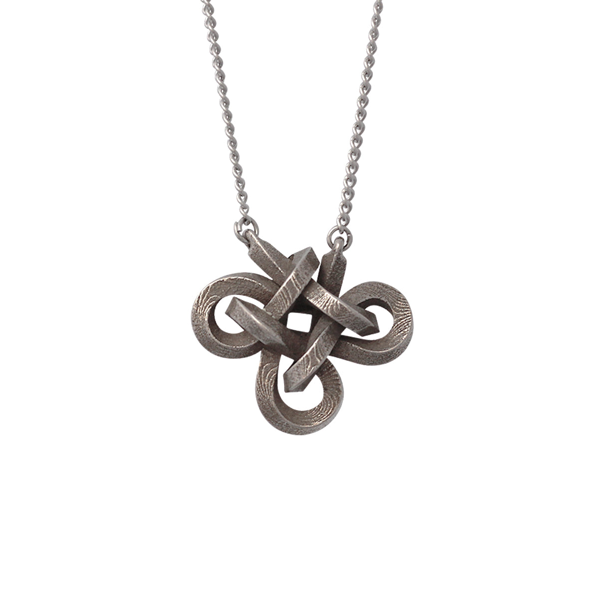 Charmed knot necklaces - stainless steel – Michelle Harvey Art